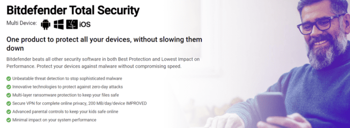 Bitdefender Total Security 2024 – 1 Year 1 Device | Digital License ...