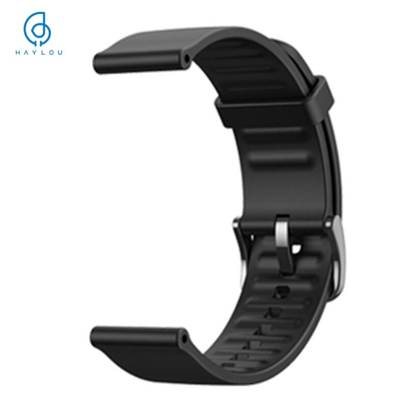 Silicone Rubber Strap (20mm) - Black - Best Price in Sri Lanka - GenArc ...