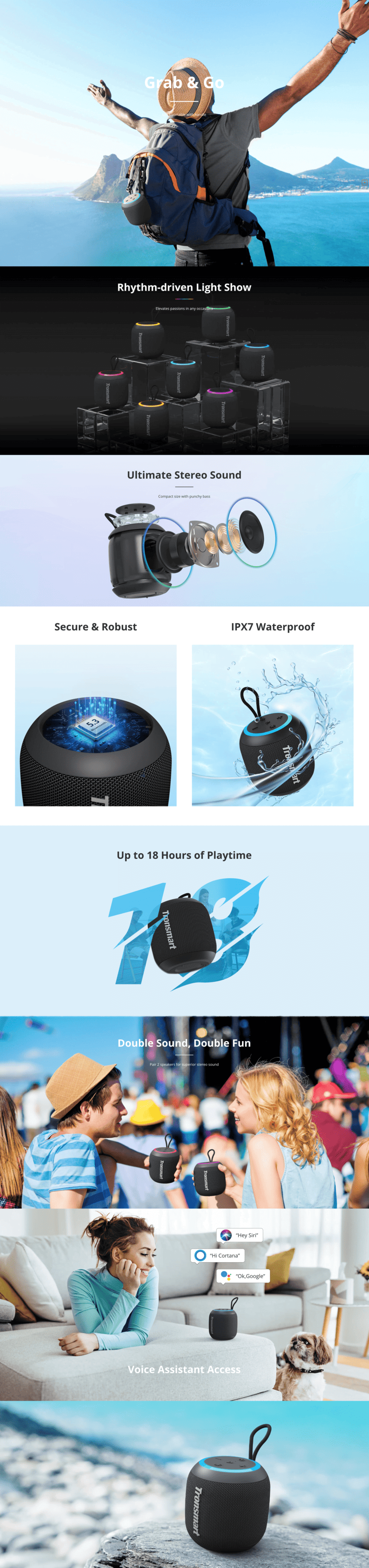 Tronsmart T7 Mini Portable Bluetooth Speaker - Best Price in Sri Lanka ...